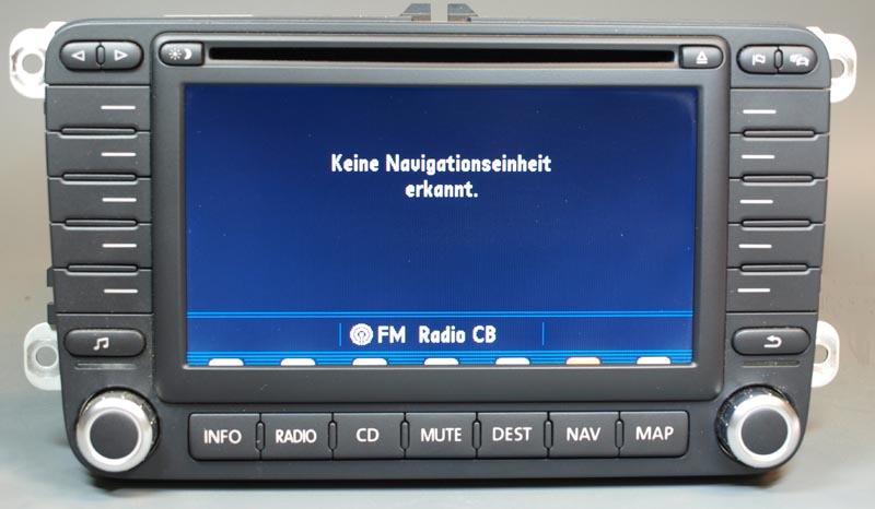 Navi-Reparatur – VW Golf 5 (1K) | Endera Digitaltechnik